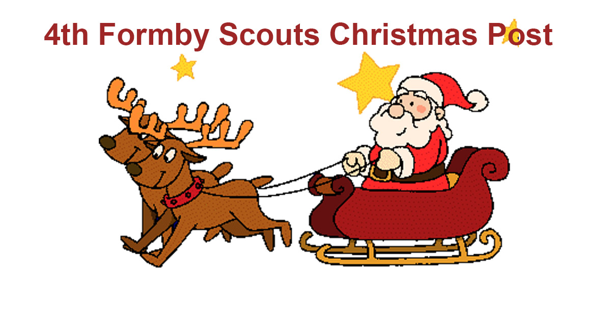 Scout Christmas Post - 4th Formby Scouts